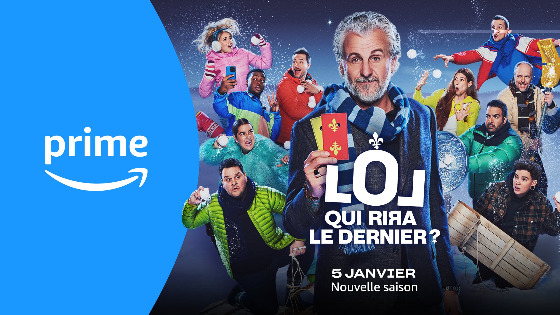 La deuxième saison de «LOL: qui rira le dernier?», de retour sur Prime Video dès janvier - Fugues